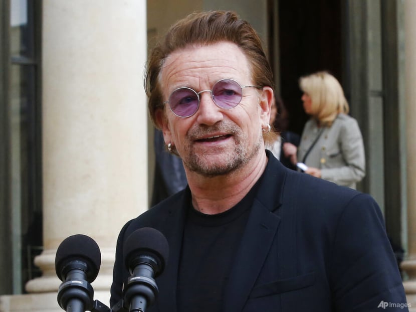 U2 frontman Bono's memoir Surrender to be released in November - CNA ...