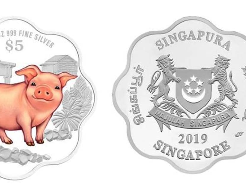 MAS unveils Year of the Boar coins - TODAY