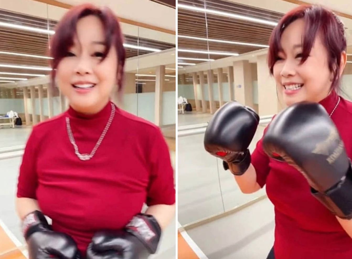 Adia Chan, 51, Fat Shamed By Netizens After Posting Boxing Video; Her ...