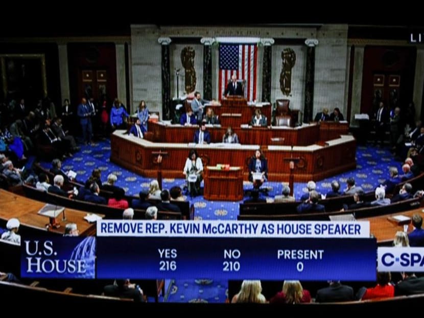 Kevin Mccarthy Ousted By Us House Republicans In Historic Vote Today