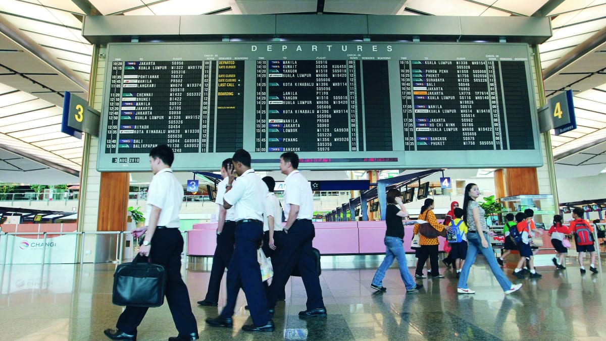 Self-boarding gates in Changi Airport from April 2014 - TODAY