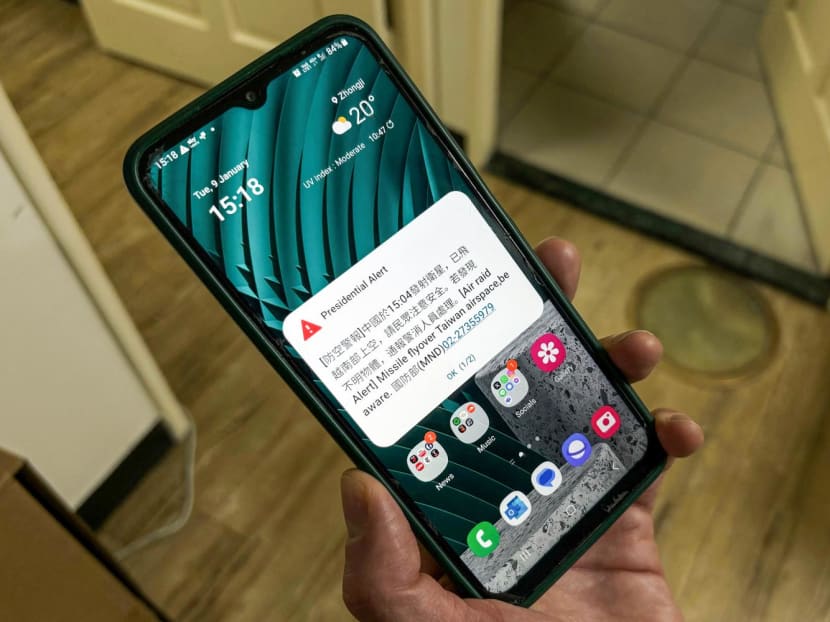 China satellite launch triggers Taiwan emergency phone alert - TODAY