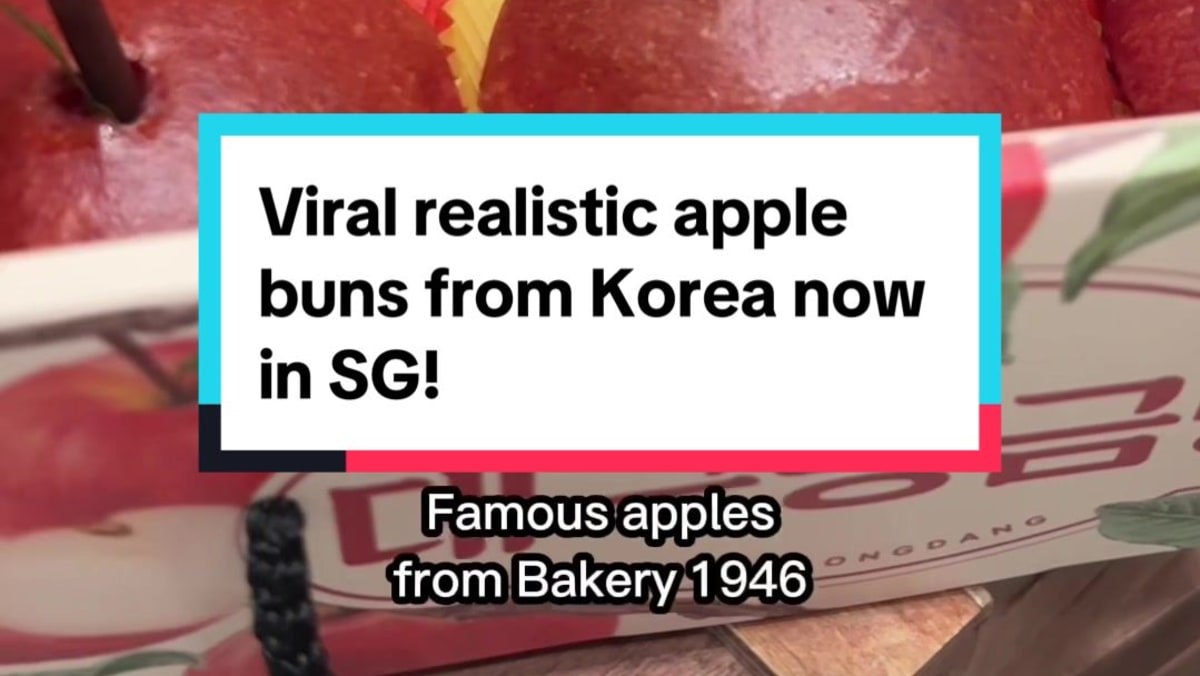 Check out the viral realistic apple buns from Daegu! 📍: - 8days