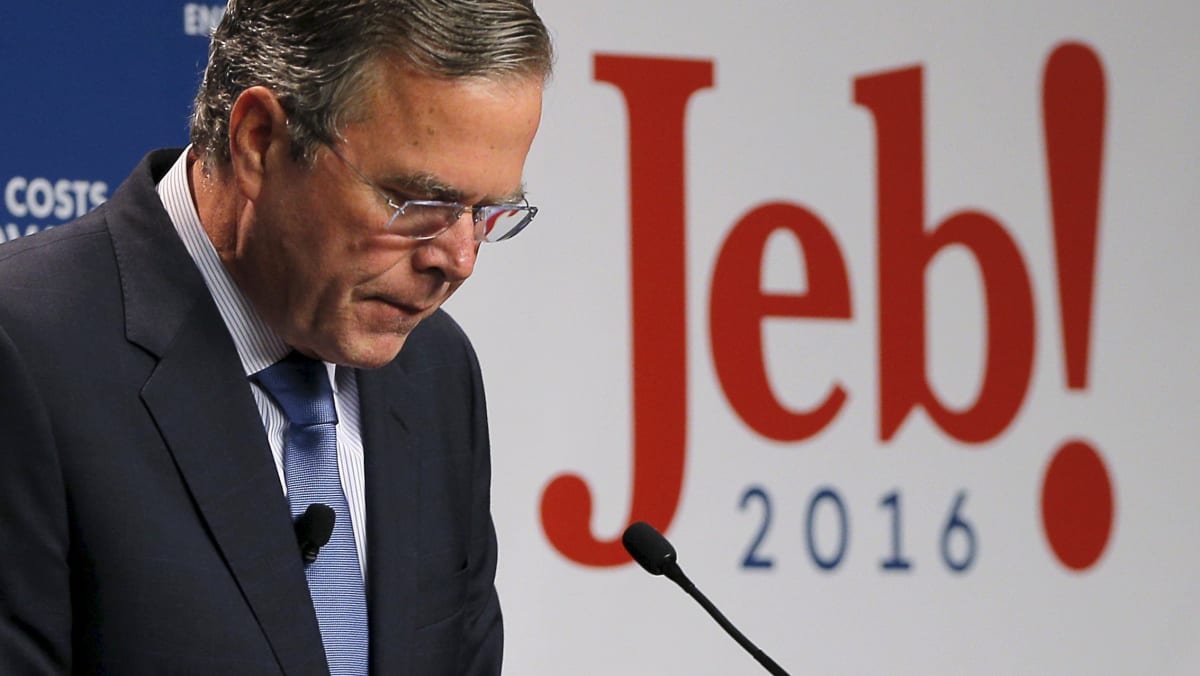 Jeb Bush bows out of campaign, humbled and outgunned - TODAY