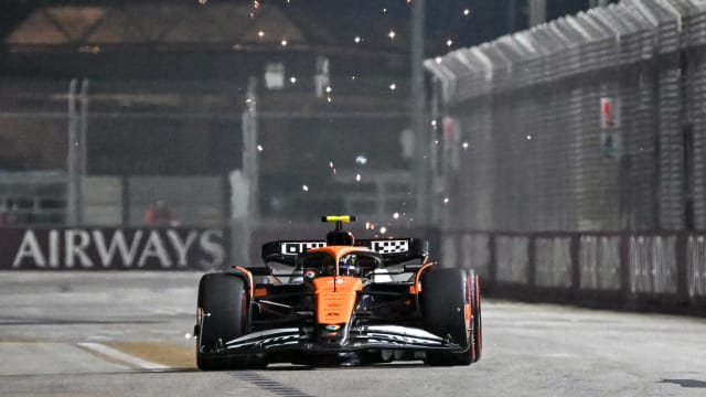 F1新加坡大奖赛：麦凯伦车队诺里斯在第二场练习赛中领先 - 8world