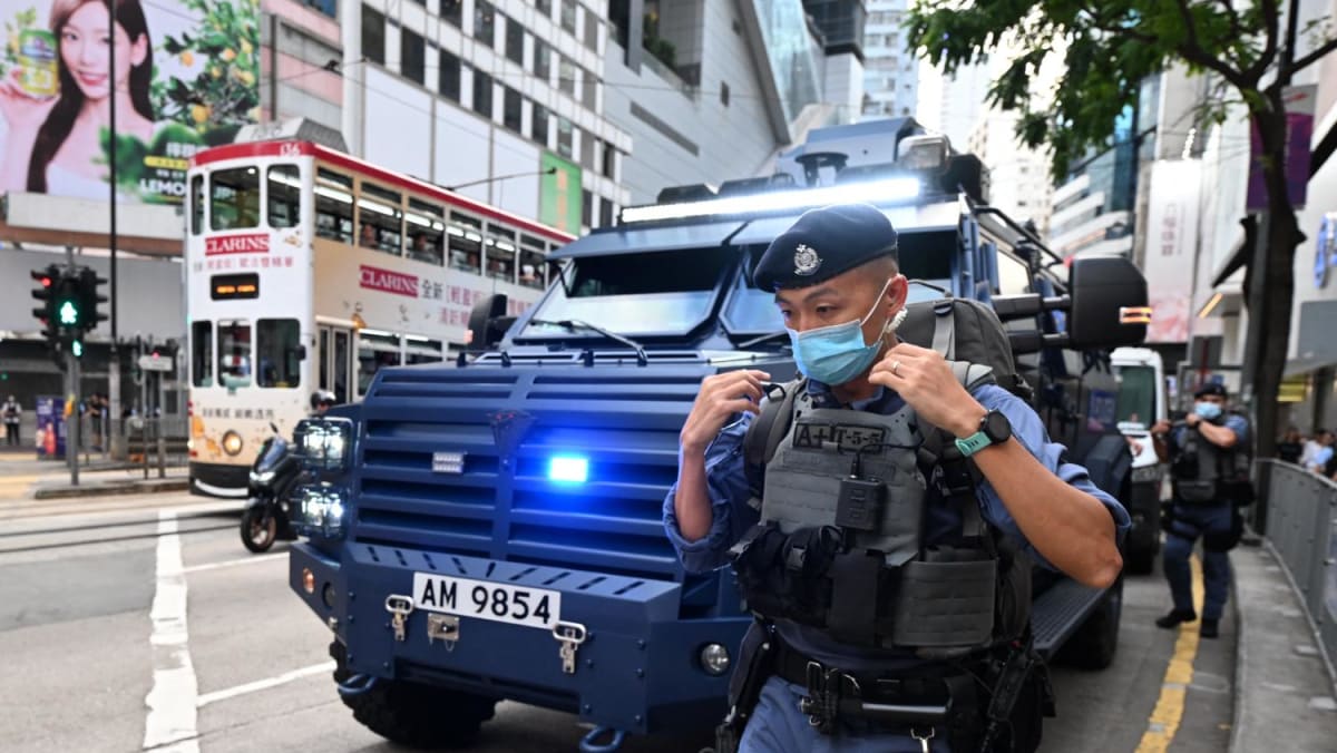Hong Kong Police Detain More Than 20 On Tiananmen Anniversary Today