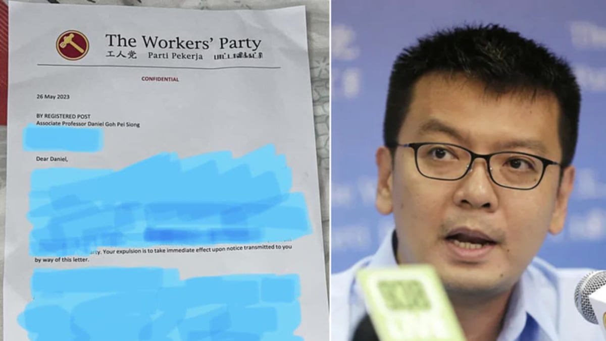 Ex-NCMP Daniel Goh says he is expelled from Workers' Party - TODAY