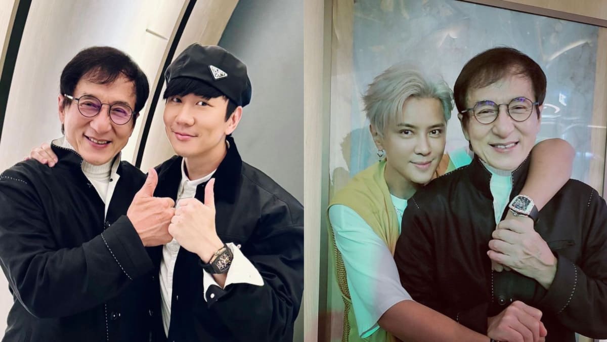 Jackie Chan turns JJ Lin, Show Luo into fanboys at event in Singapore ...