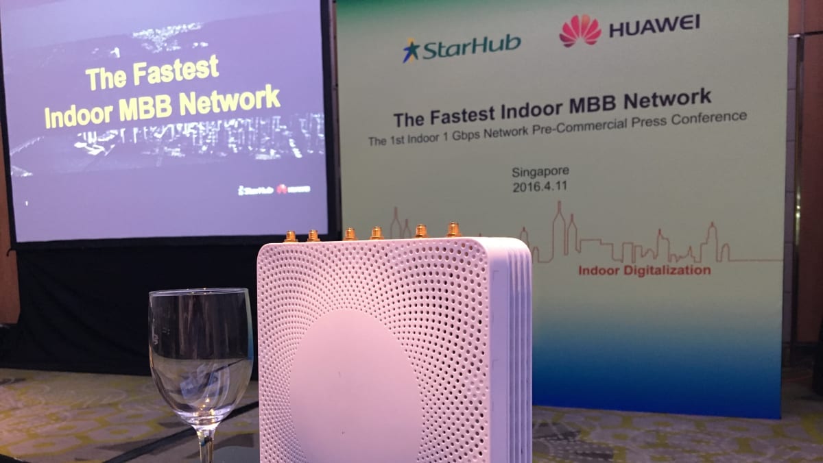 StarHub, Huawei achieve indoor 4G speeds of 1Gbps - TODAY