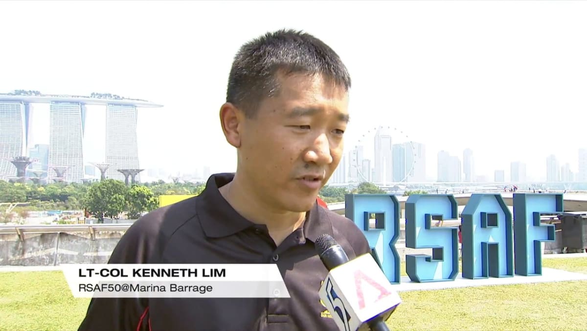 RSAF National Day weekend aerial display draws 1,600 families on first ...