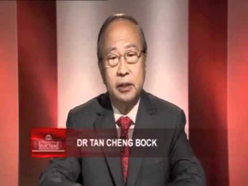 Dr Tan Cheng Bock's Presidential Candidate Broadcast - TODAY