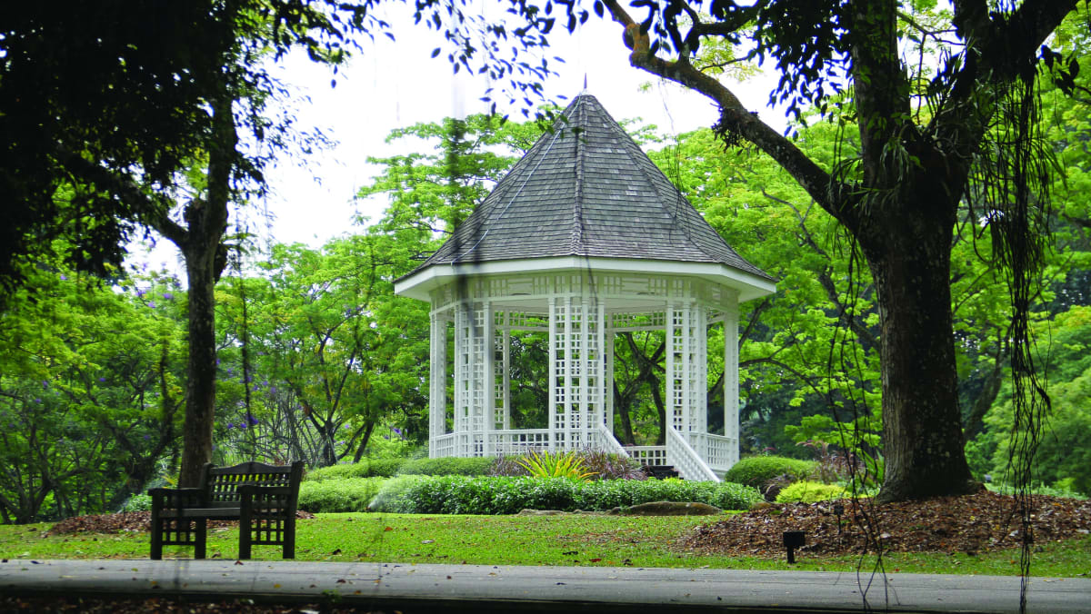 2 buildings at Botanic Gardens to be repainted - TODAY
