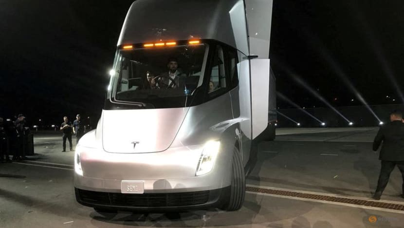 PepsiCo confirms Tesla Semi truck deliveries to start in December - CNA