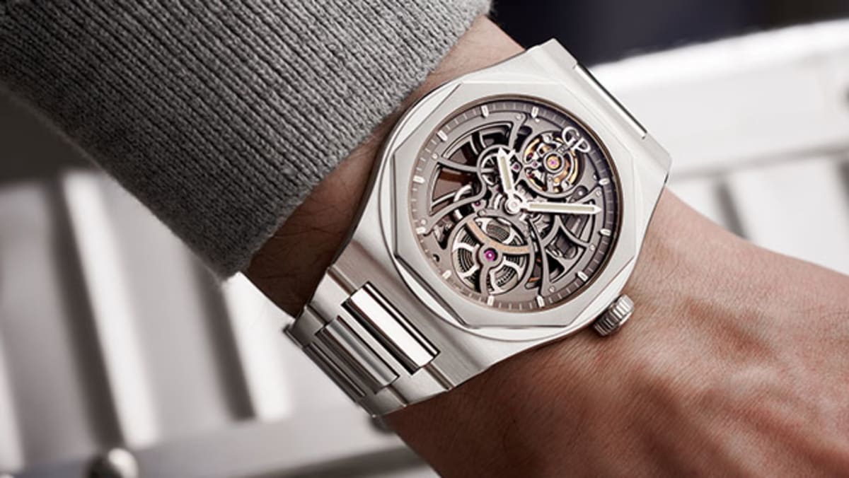 Explore Girard-Perregaux’s Laureato signature collection - CNA Luxury