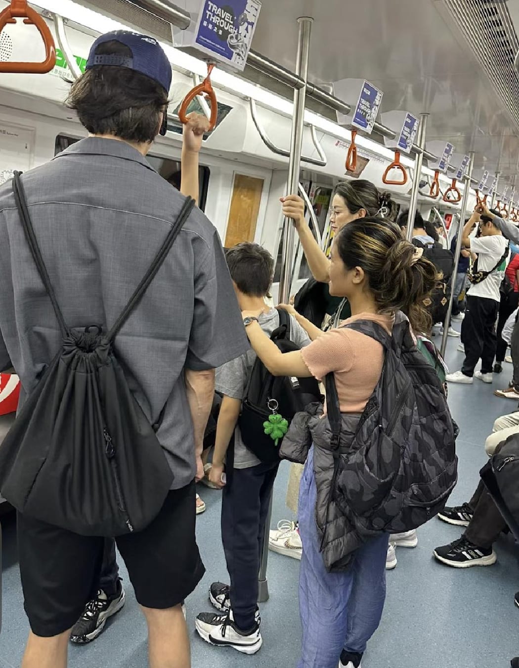 Moses Chan, Aimee Chan & Son Seen On Train In China; Praised For Being ...