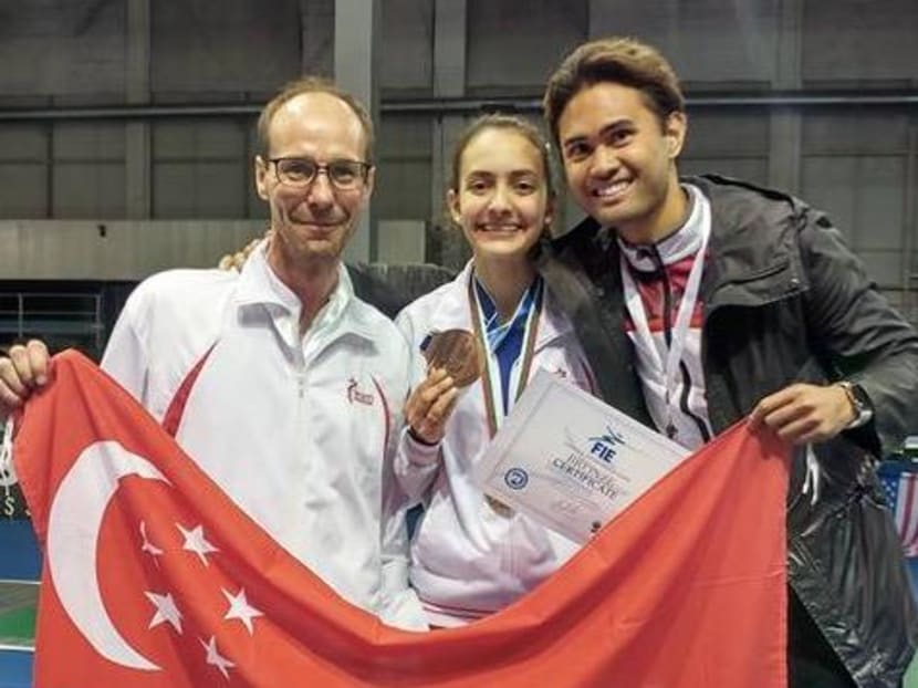 Rising talent Amita wins bronze at World Junior & Cadet Fencing C'ships ...