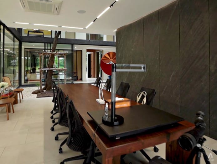 A structure built to look like an impenetrable bunker is actually home ...