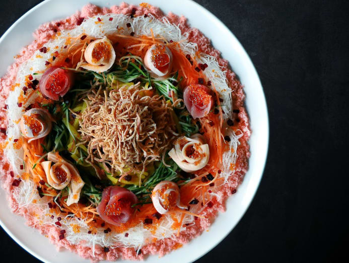 Yu sheng platters to usher in the Year of the Dragon with - CNA Luxury