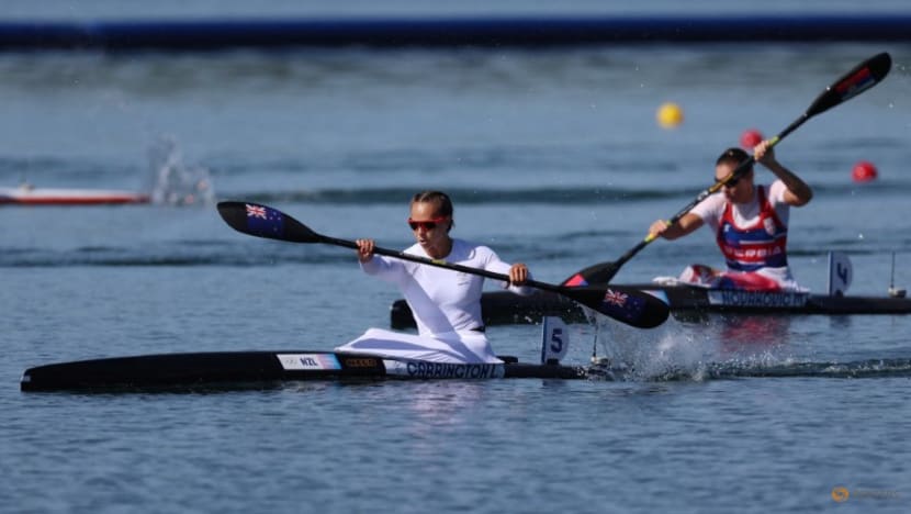 Canoeing-Chaos of kayak cross shows path to Games paddling future - CNA