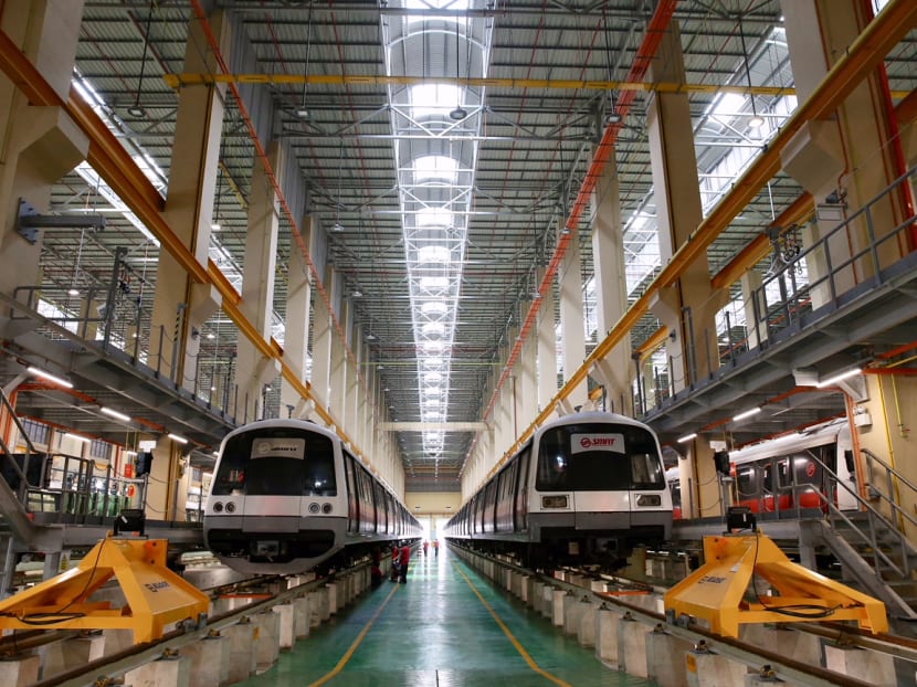 Future railway technologies at SMRT's Tuas Depot - TODAY