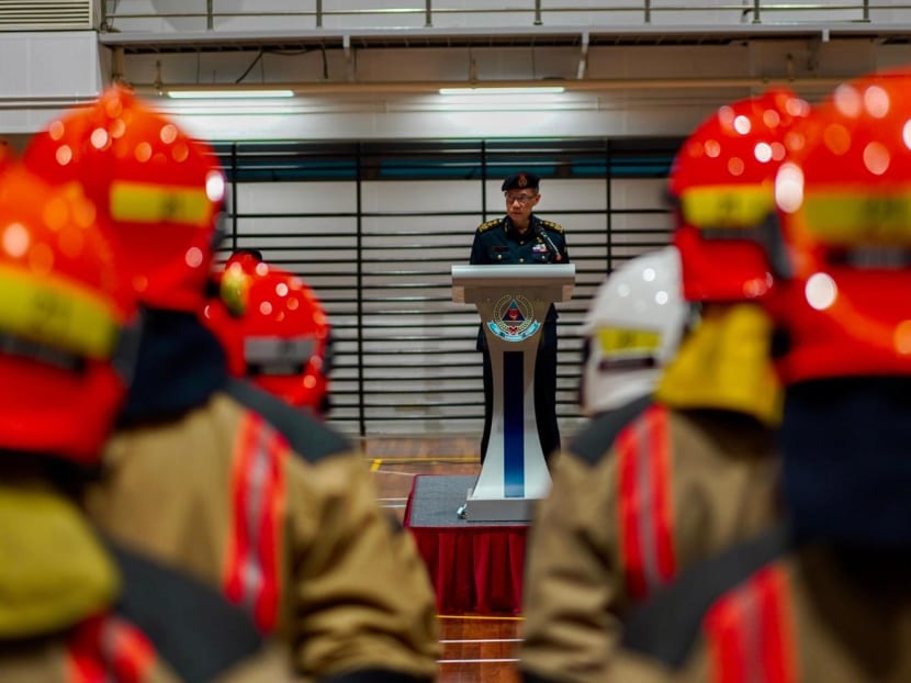 Ceremonial funeral held for fallen SCDF firefighter remembered for ...