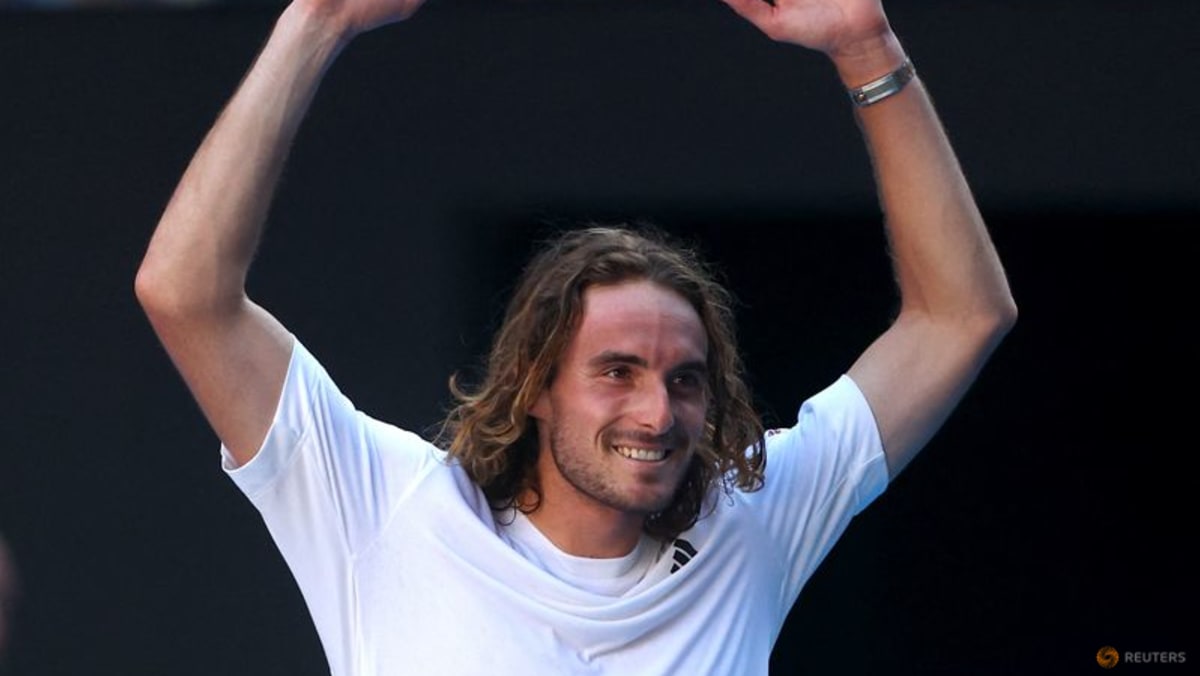 Tsitsipas eyes boyhood dream of Grand Slam title, top ranking - CNA