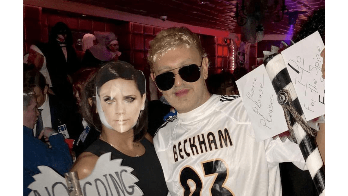 Mel B appears to make dig at Victoria Beckham in Posh Spice mask - 8days