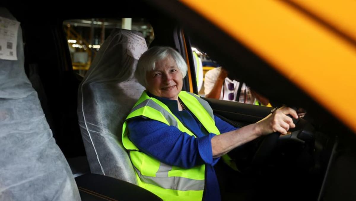 US Treasury secretary to visit GM JV battery plant in Tennessee - CNA