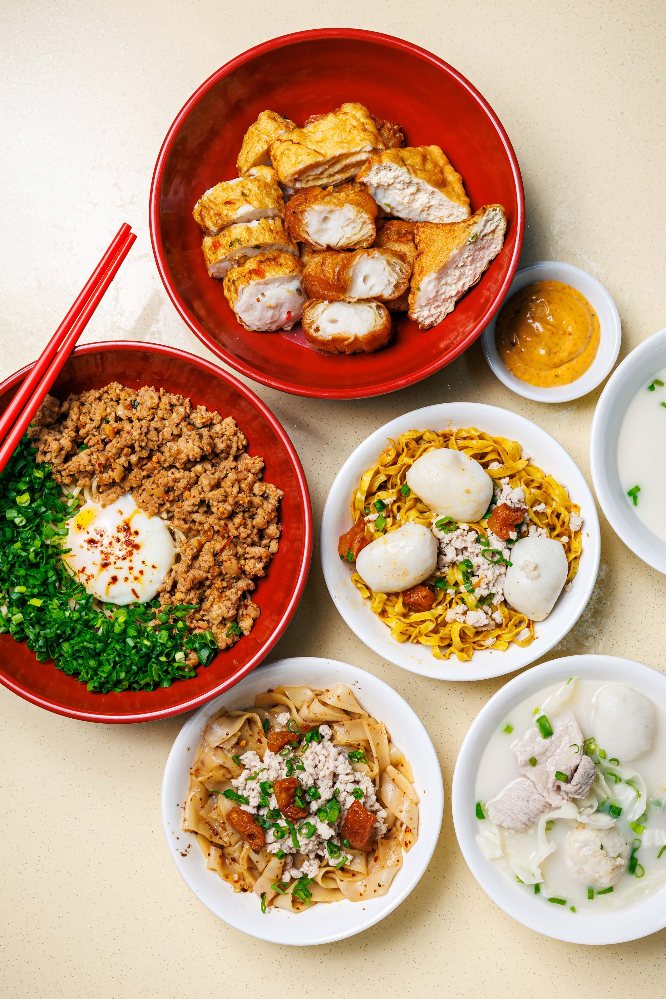 Popular Tonkotsu Bak Chor Mee Hawker Couple Opens Fishball Noodle Stall ...