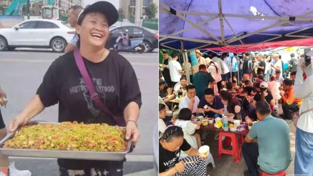 卖平价盒饭爆红民众排队占便宜 中国“盒饭姐”泪诉想放弃 - 8world