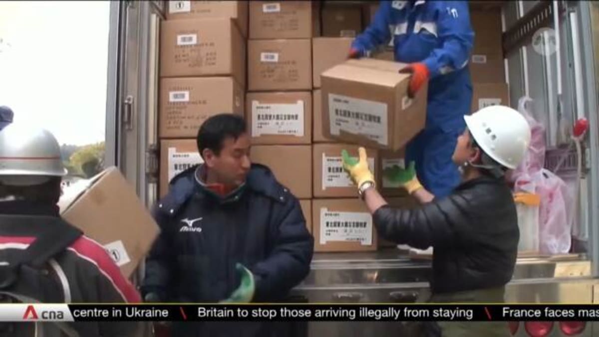 Japan aid group applies past experience to help quake victims | Video - CNA