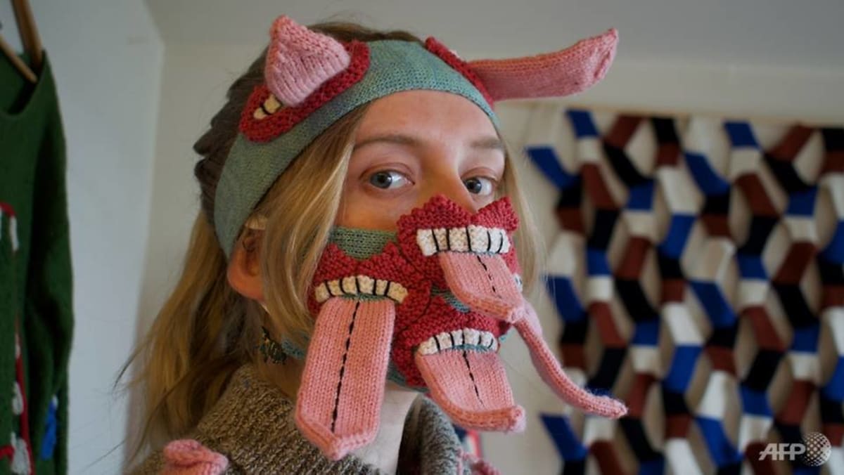 Icelandic designer makes 'scary' masks to encourage COVID-19 distancing ...