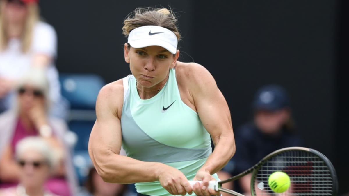 Former Wimbledon champion Halep into Birmingham semi-finals - CNA