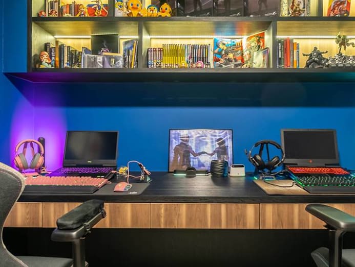 A geeky couple’s 1,001 sq ft BTO flat with a gaming room and toys on ...
