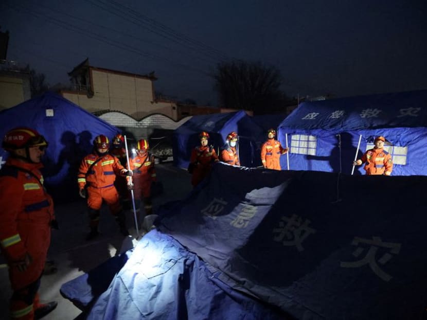 Homes collapse as earthquake kills over 100 in China's rural Gansu - TODAY