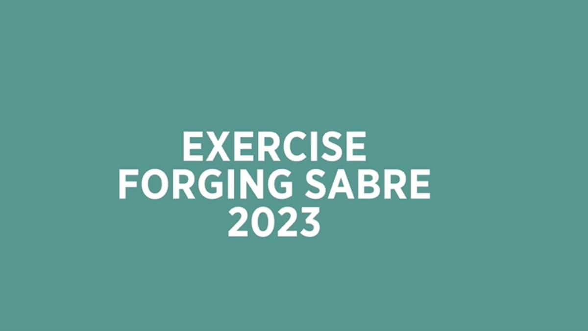 Exercise Forging Sabre 2023 - சிங்கப்பூர் ஆகாயப் படையும் ராணுவமும் ...