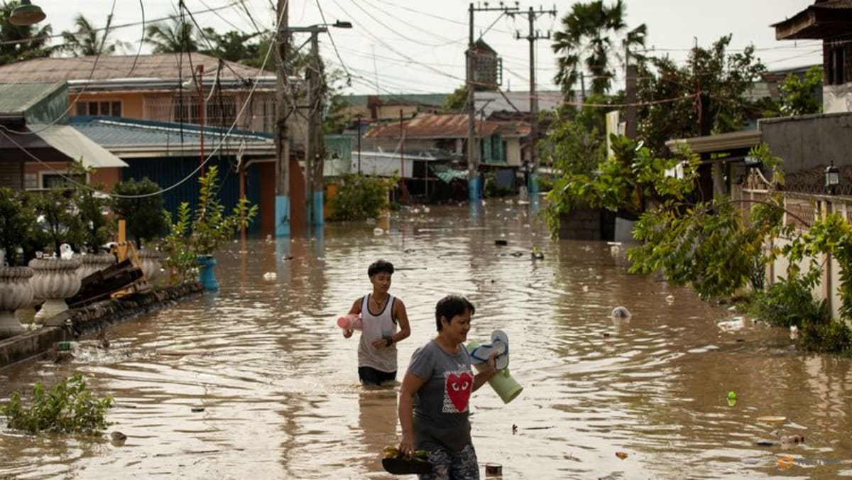Swathes of land swamped in Philippines after typhoon - TODAY