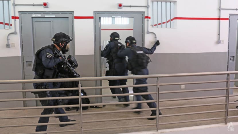 Stun devices and pepper balls: Elite prison security force using tech ...