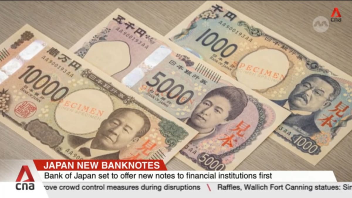 Japan's high-tech cash: New banknotes mark first design change in 20 ...