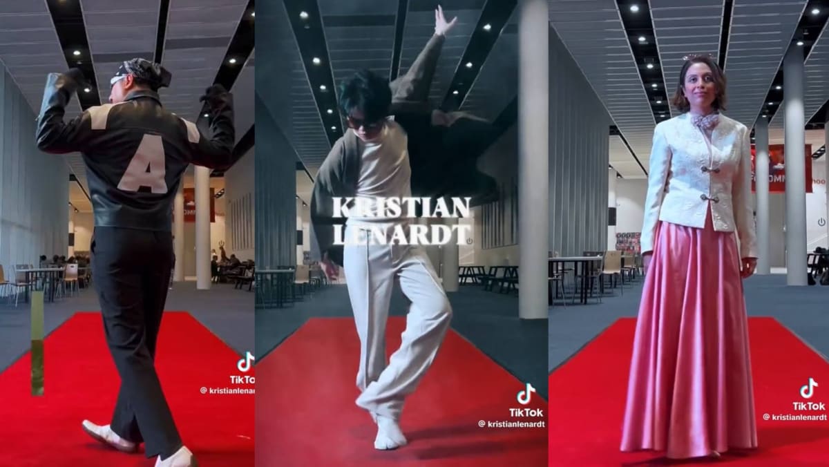 Republic Poly Alum Turns His Lecturers Into Runway Models In Cool Red ...