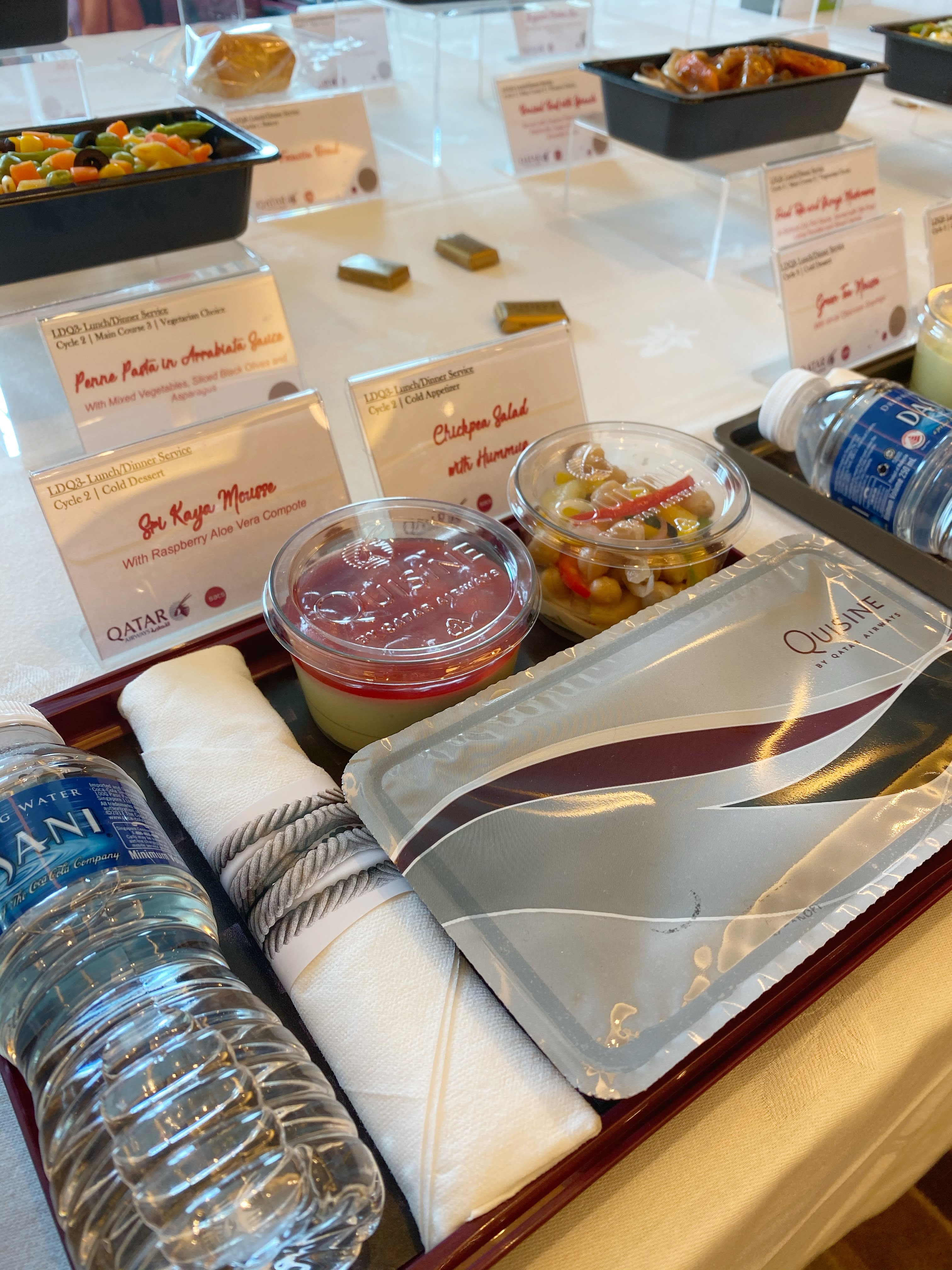 Eat Like A Business Class Passenger (Sorta) On Qatar Airways Economy ...