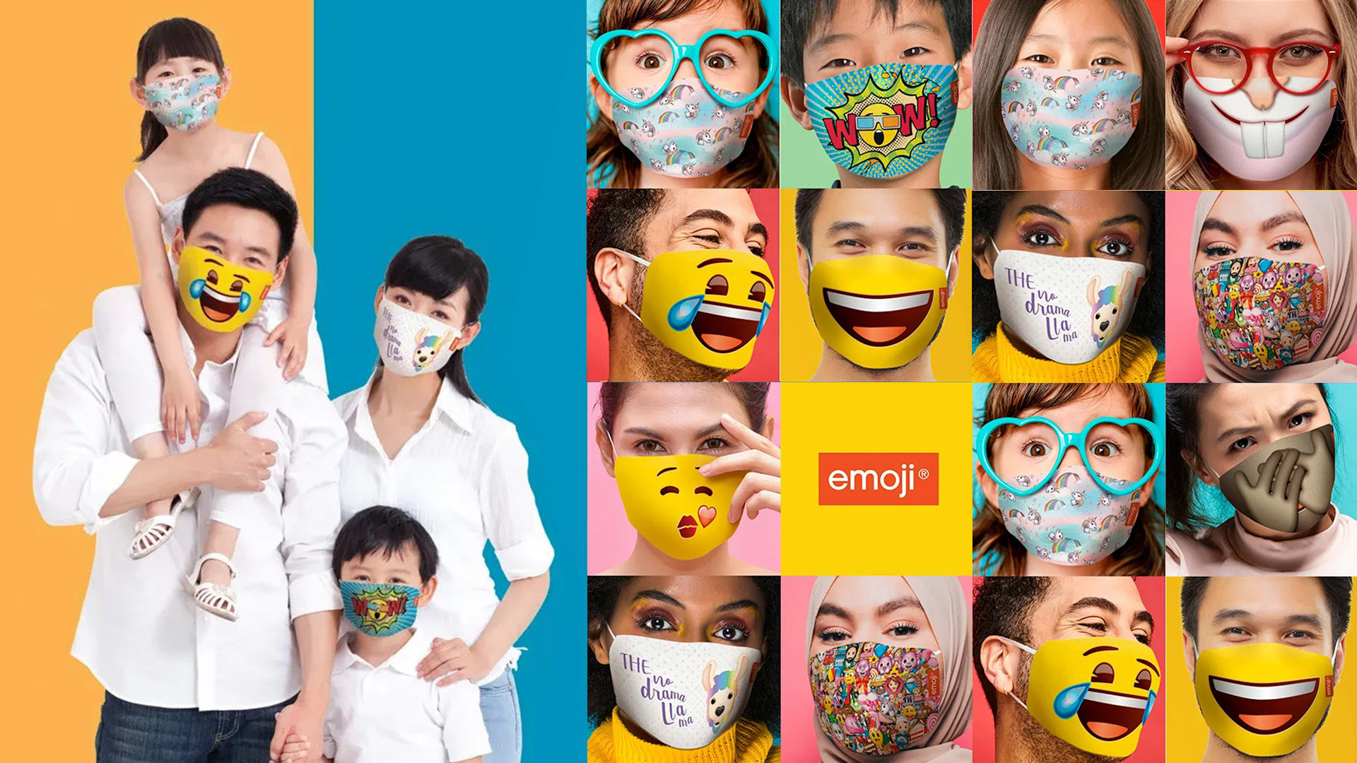 These $1 Reusable Emoji Masks Let You Smile and LOL From Behind A Face ...