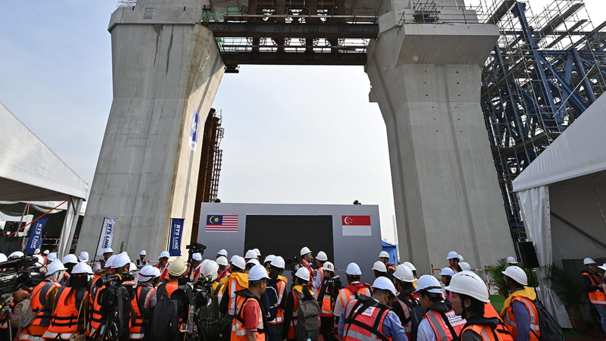 Johor Bahru-Singapore RTS Link passes 65% construction milestone on ...