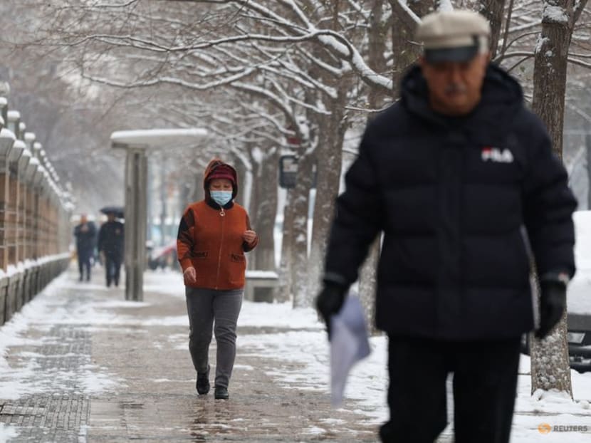 Second cold wave envelops China's Beijing in snow, ice - TODAY