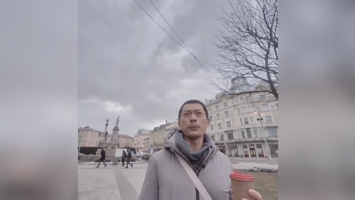 Singaporean Ix Shen and wife reach western Ukrainian city of Lviv - CNA ...