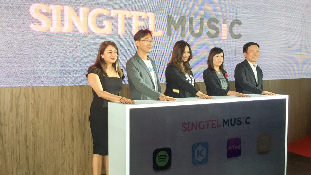 Singtel launches new data-free music service with Spotify, KKBOX ...
