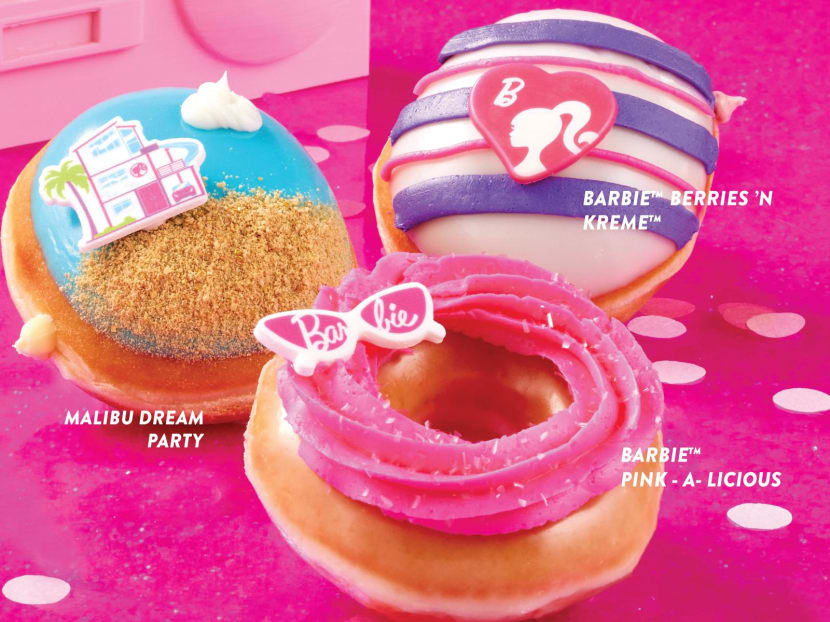 Krispy Kreme Singapore will have limited-edition Barbie doughnuts till ...