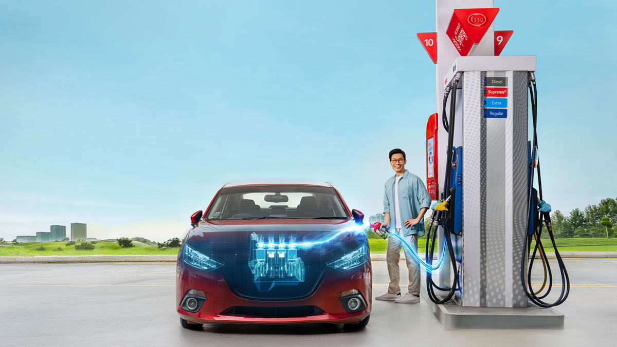 Unlock your engine’s performance with Esso Synergy Supreme+