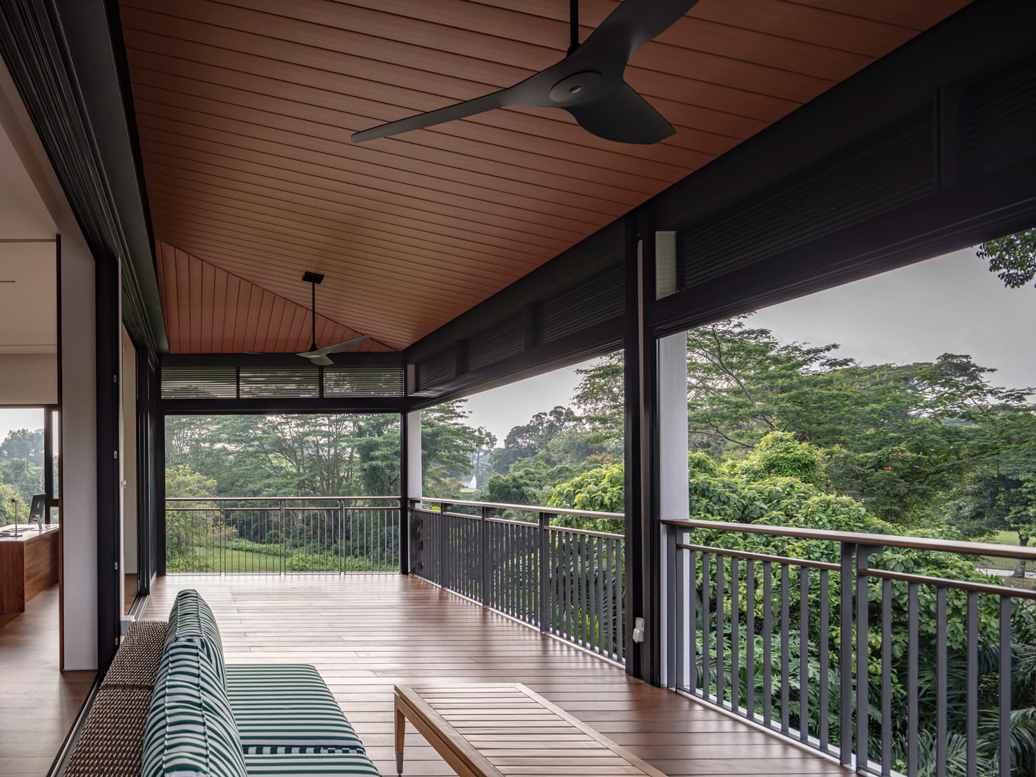 This Good Class Bungalow in Singapore is inspired by black-and-white houses