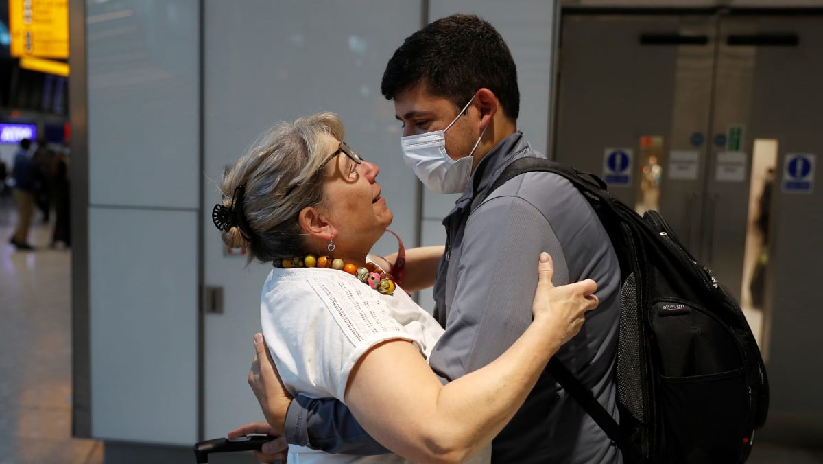 'It means the world': Families and friends reunite at UK's Heathrow - TODAY